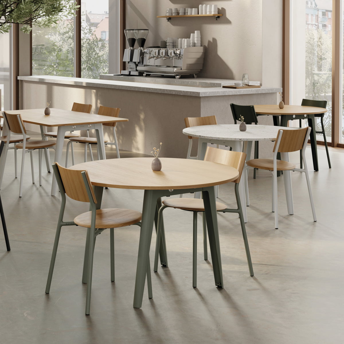 NEW MODERN Esstisch rund von TipToe | Connox