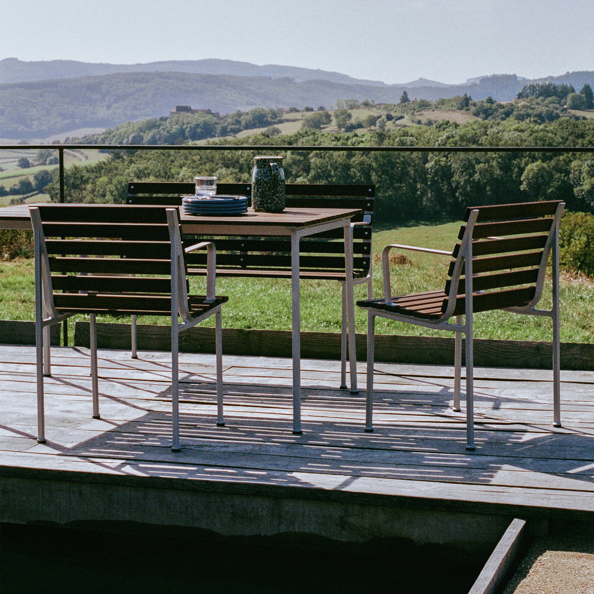 Traverse Outdoor Dining Bank von HAY | Connox