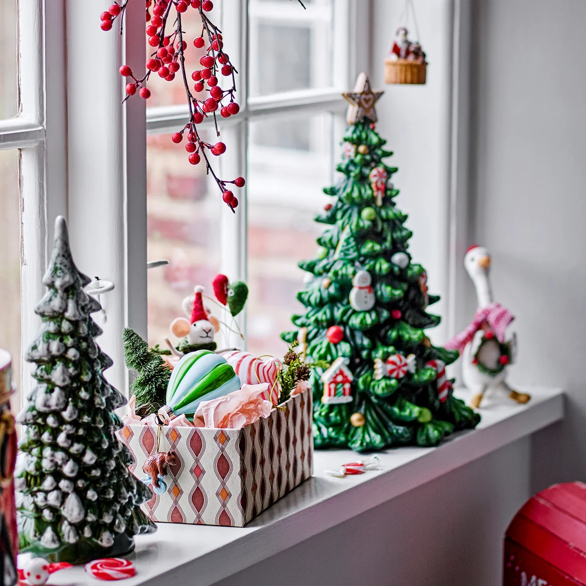 Eddy Deko-Tannenbaum mit Licht von Bloomingville | Connox