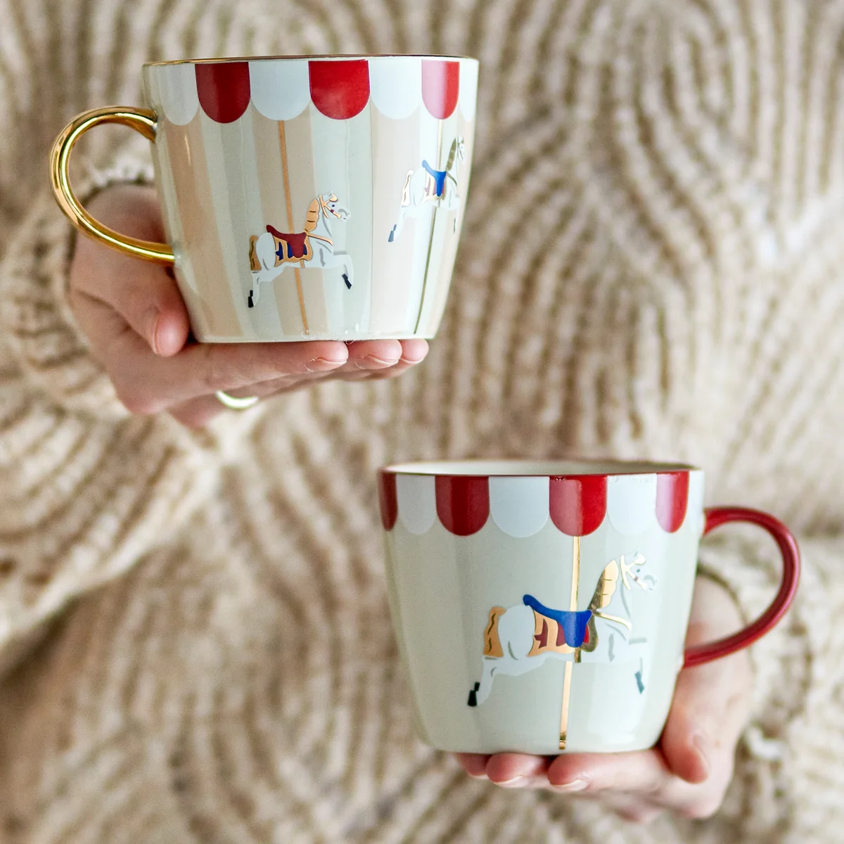 Merry-go-round Weihnachtstasse von Bloomingville | Connox